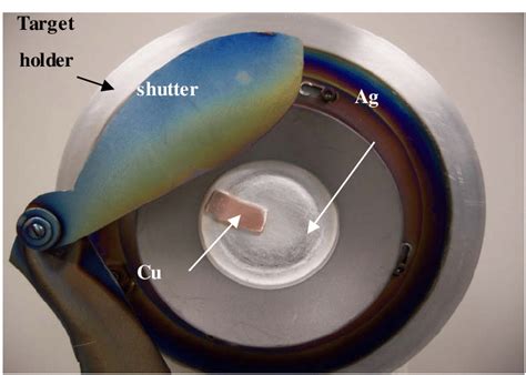 Picture Of Dc Magnetron Sputterer With Ag Cu Target Download