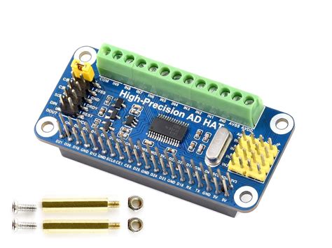 IBest High Precision AD HAT Compatible With Raspberry Pi B B B B Zero W Zero WH Jetson
