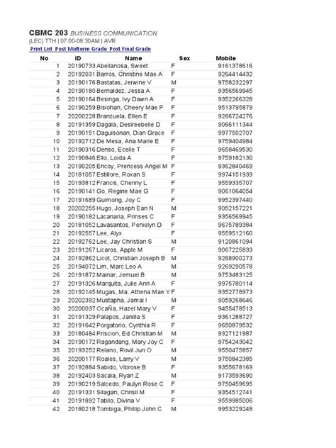 cbmc 203 no id name sex mobile pdf