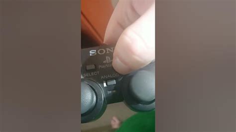 I Press The Analog Button On A Ps2 Controller Youtube