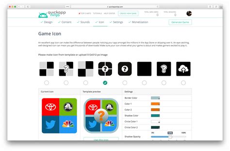 Quickapp Ninja Create Android Games Without Any Coding