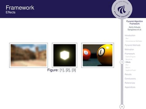 Pyramid Algorithm Framework For Real Time Image Effects In Game Engines Ppt