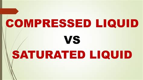 13 Compressed Liquid And Saturated Liquidsubcooled Liquid In Urdu