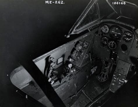 Messerschmitt Me 262 Cockpit Left Side