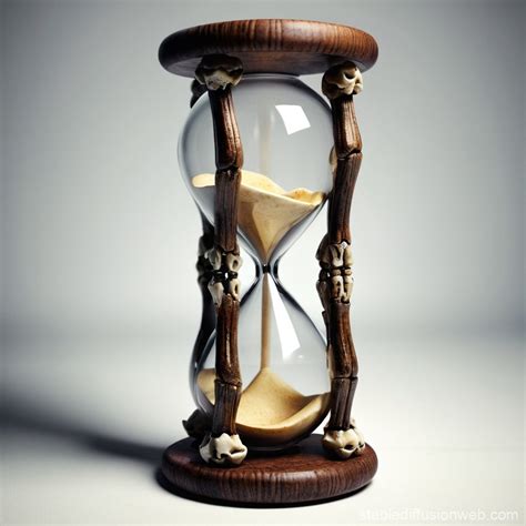 Hourglass Of Human Bones Stable Diffusion Online