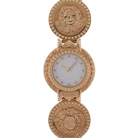 ジャンニ・ヴェルサーチメデューサコイン ボーイズ 腕時計 Gianni Versace 中古 銀蔵オンライン