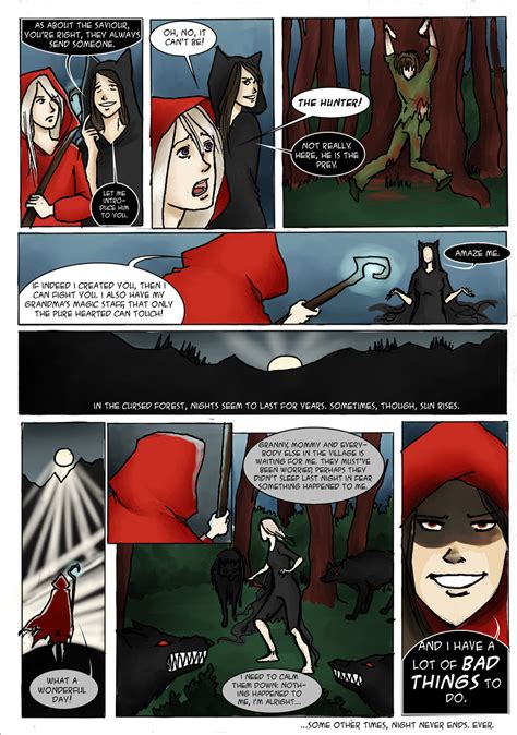 Red Riding Hood Comic Pg6 By Lilyscribbles On Deviantart