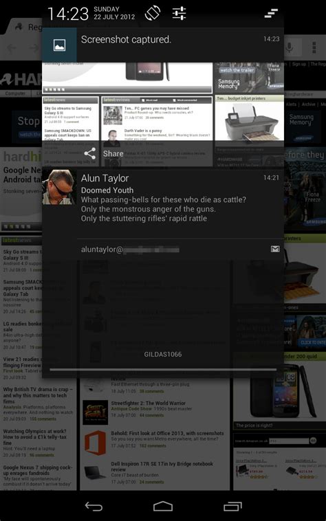 Android 4 1 Jelly Bean Review • The Register