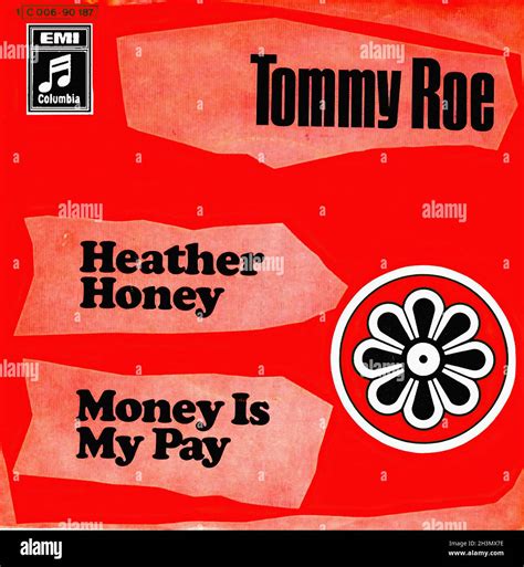 Vintage Vinyl Recording Roe Tommy Heather Honey D Stock Photo Alamy