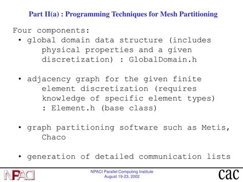 PPT Domain Decomposition And Parallel Finite Element Methods