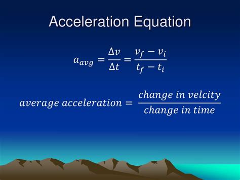 Ppt Acceleration Powerpoint Presentation Free Download Id 2886345