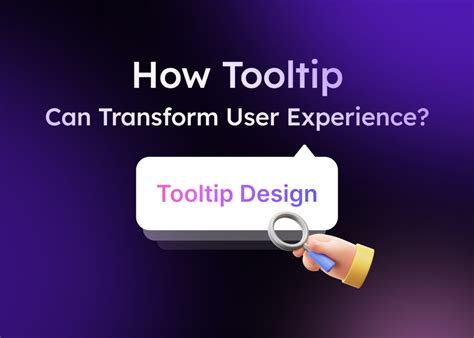 Types Of Tooltips Role And Impact On UX UI Design