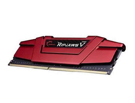 Memoria Ram G Skill Ddr4 8gb Frecuencia 2666 Mhz Ripjaws V8 Rojo