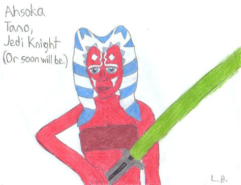 Ahsoka Tano Jedi Knight By Esmeameliasolo On Deviantart