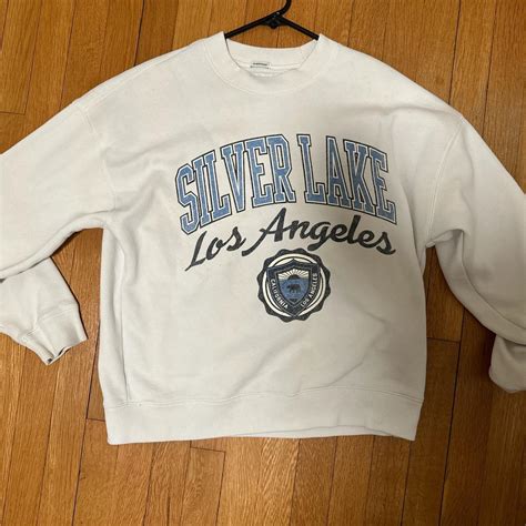Silver Lake Crewneck Abercrombie Size Small Depop
