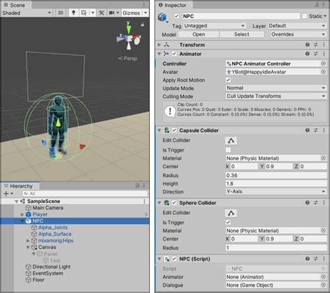 Unity Npc 製作教學
