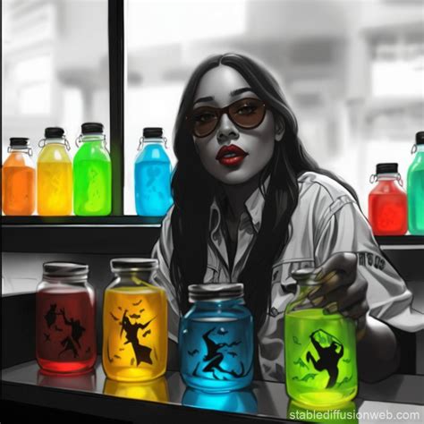 Mad Scientist With Mutant Creatures Stable Diffusion Online