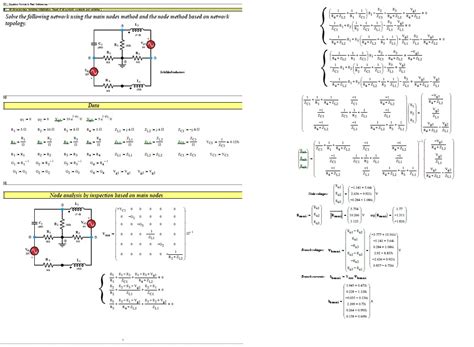 Metods For Electrical Network Analysis Closed Solveforum S2