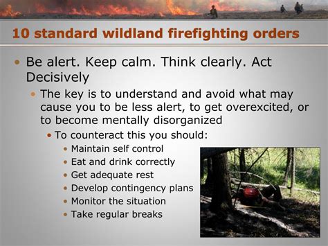 Ppt Fireline Safety Powerpoint Presentation Free Download Id1781682