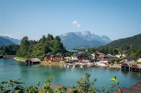 Lake Königssee In Bavaria Boat Tour Swimming Hikes