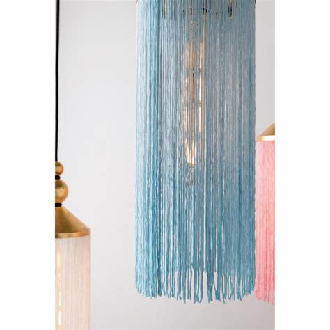Scarlett 1 Light Pendant In Gold Leafwhite Foundry Lighting