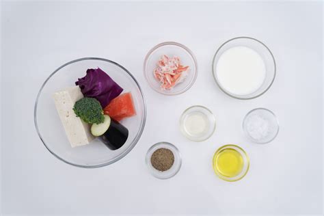 식약처 콩국물소스를 곁들인 게살 냉채