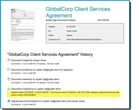Set Up Mandatory Mobile Signature Capture