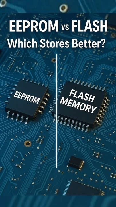 Eeprom Vs Flash Memory 🔋 Which Ones Better Shorts Viralshort Youtubeshorts Youtube