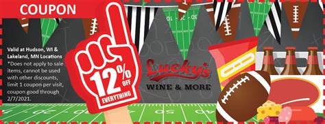 Luckys Wine More Beverages For Entertaining And Stocking Up