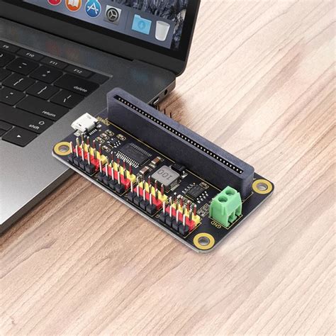 micro bit 12 bit servo driver board i2c interface onboard for robot arm