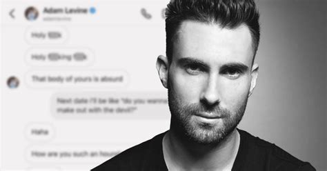 Adam Levines Alleged Text Messages A Recap Tvovermind