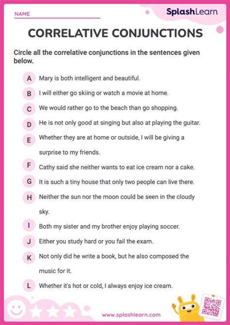 Correlative Conjunctions