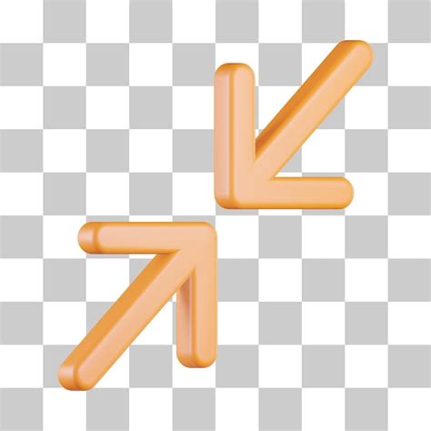 Premium Psd Minimize 3d Icon