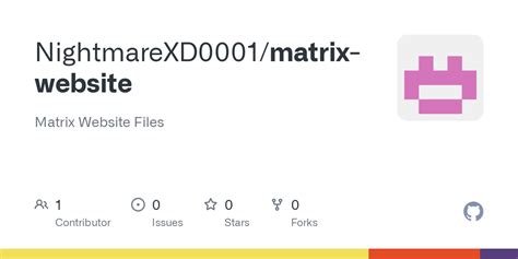 Matrix Website Gallery Gallery Html At Master NightmareXD Matrix Website GitHub
