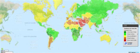 Easiness Of Girls By Country Australia Mappa Mappe