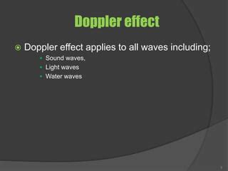 Doppler Effect PPTX