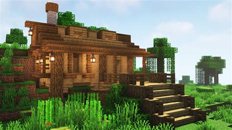 Майнкрафт Как построить дом на сваях в майнкрафте Youtube