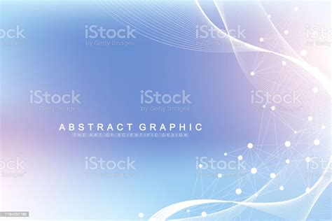 삶의 확장 연결된 라인과 점 파도 흐름과 다채로운 폭발 배경 시각화 양자 기술 추상 그래픽 배경 폭발 모션 버스트 벡터 그림