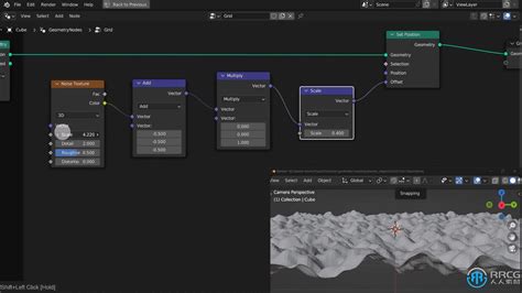 Blender几何节点视效核心技术训练视频教程 Cg素材岛