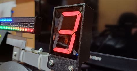 18in 7 Segment Display Enclosure By William Alger Download Free Stl
