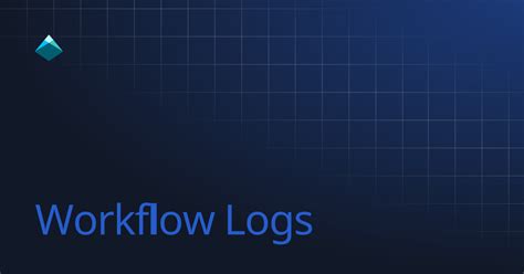 Workflow Logs Pipekit Docs