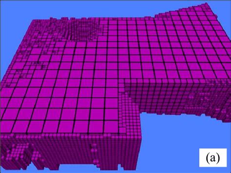 14 shows three 2d examples of octree models all the surface cells are