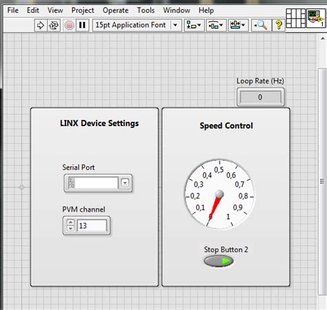 I Need Help For Dc Asynchronous Motor Control With Labview Arduino Ni