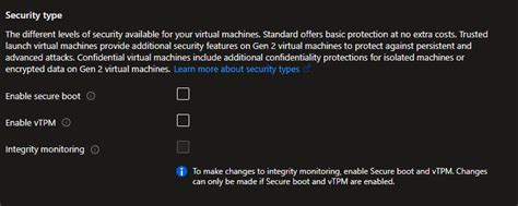 disable trusted launch azure vm microsoft qanda