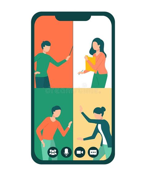 Mobile Internet Communication Social Media Chatting Instant Messaging Online Conference Stock