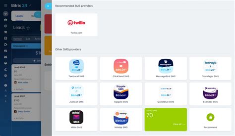Using SMS In Bitrix24