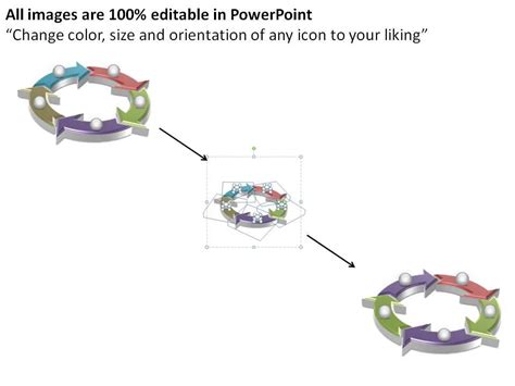 Characteristics Of Topic Connected Arrows Ppt Slides Diagrams Templates Powerpoint Info