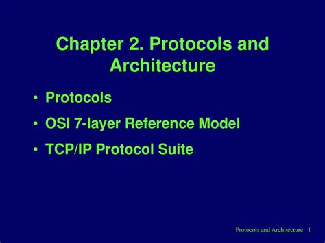 chapter 2 protocols and architecture ppt download