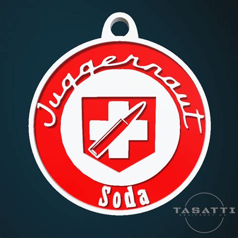 🗝️ Juggernog Icon Keychain Cod Black Ops・ Stl File For 3d Printing・cults
