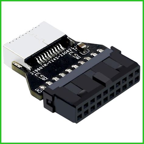 USB Header Adapter Usb To Type E Front Panel Socket Converter Header Adapter Front Typec Plug